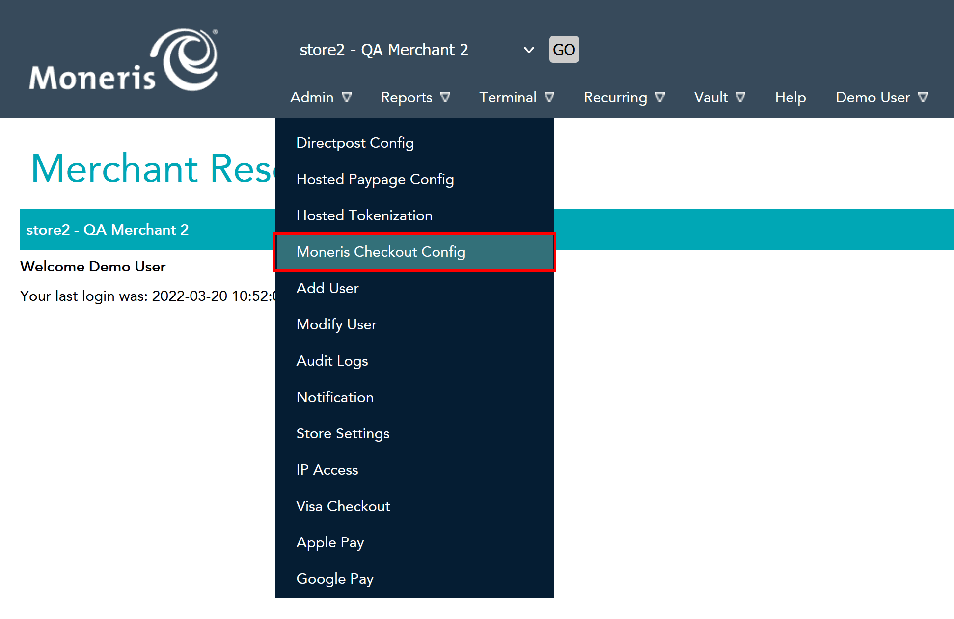 Moneris Checkout Gateway Setup Guide for Easy Integration